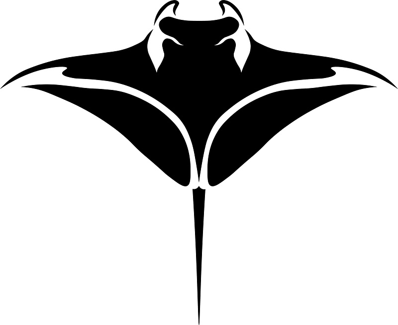 Manta Ray - Free vector clipart images on creazilla.com