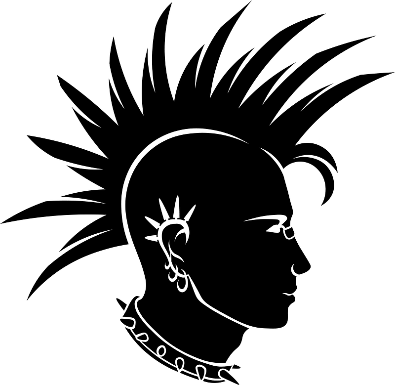 Punk - Free vector clipart images on creazilla.com