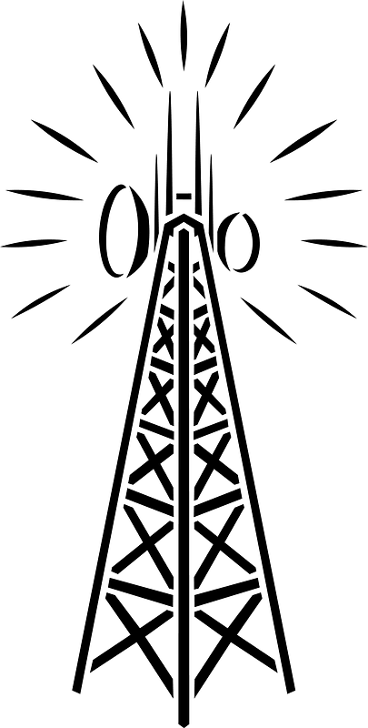 Radio Tower - Free vector clipart images on creazilla.com