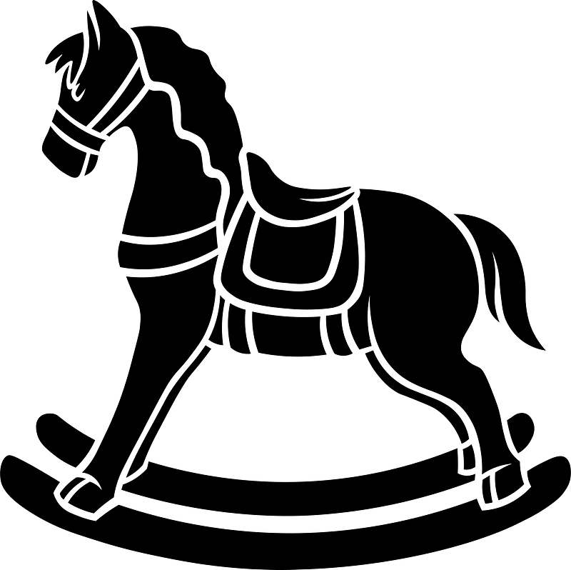 Rocking Horse - Free vector clipart images on creazilla.com