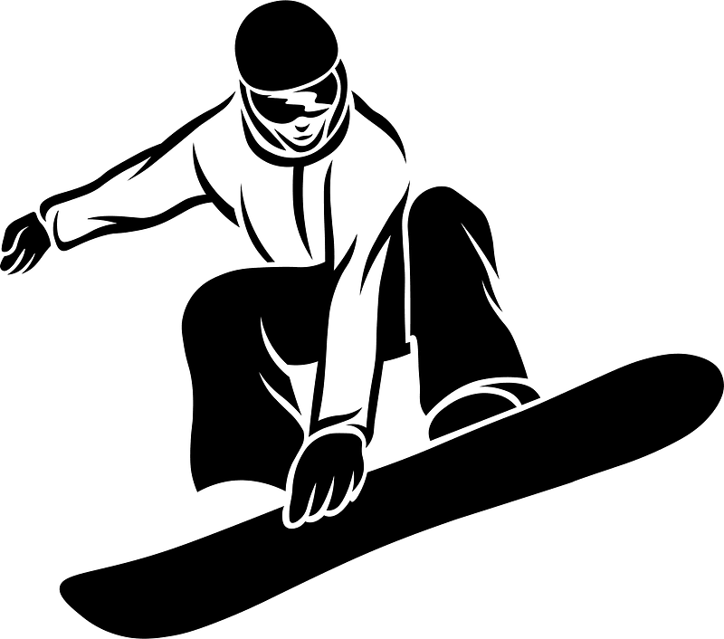 Snowboarder clipart. Free download transparent .PNG | Creazilla