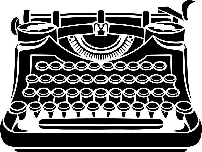 Typewriter - Free vector clipart images on creazilla.com