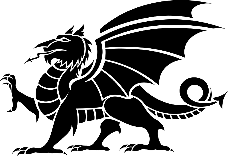 Welsh Dragon clipart. Free download transparent .PNG | Creazilla
