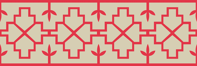 Austrian embroidery pattern - Free vector clipart images on creazilla.com