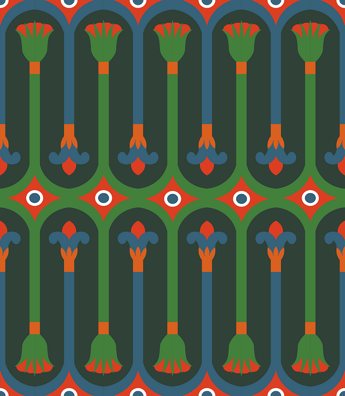 Egyptian pattern - Free vector clipart images on creazilla.com