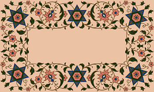 Indian pattern - Free vector clipart images on creazilla.com