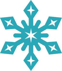 Snowflake - Free vector clipart images on creazilla.com