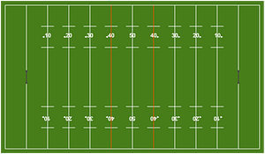 Rugby league pitch - Free vector clipart images on creazilla.com