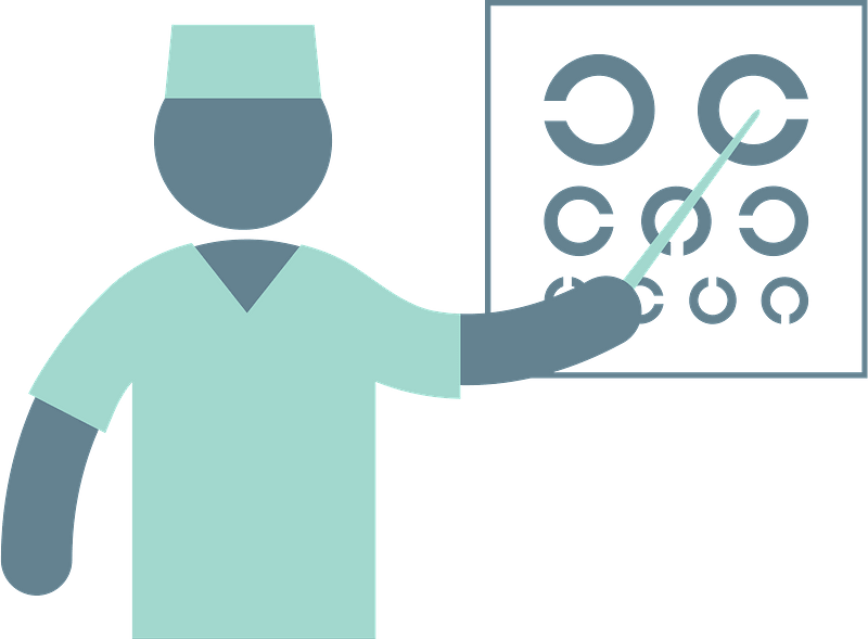 Vision screening - Free vector clipart images on creazilla.com