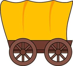 Pioneer Wagons Clipart