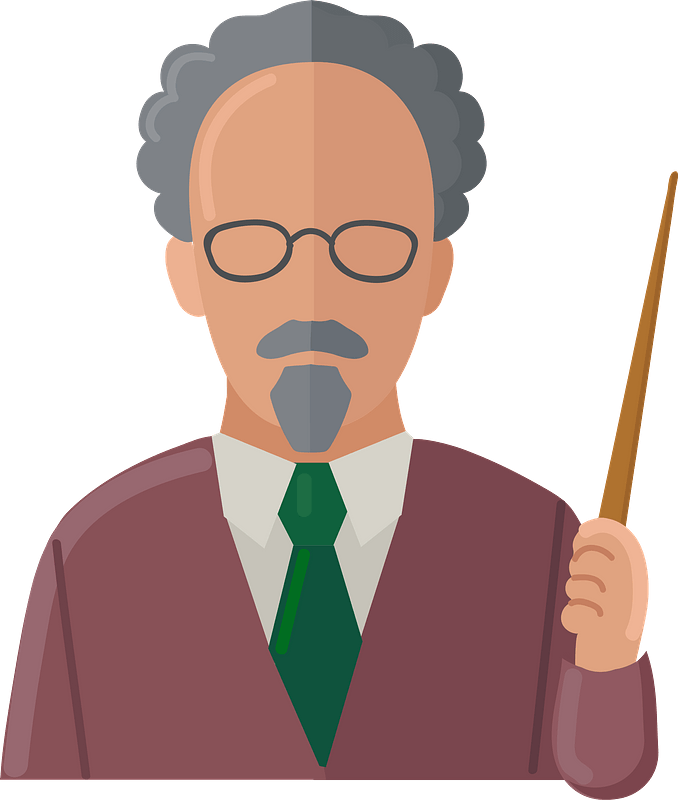 Professor Teaching Clipart