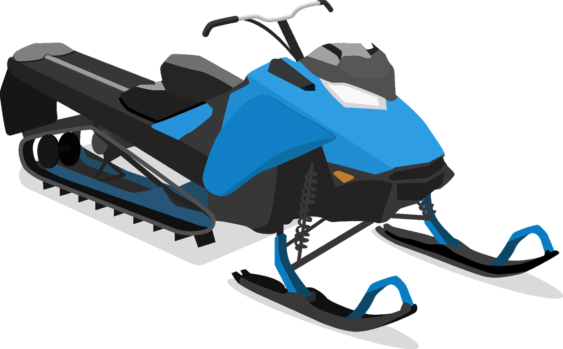 Snowmobiling Clipart