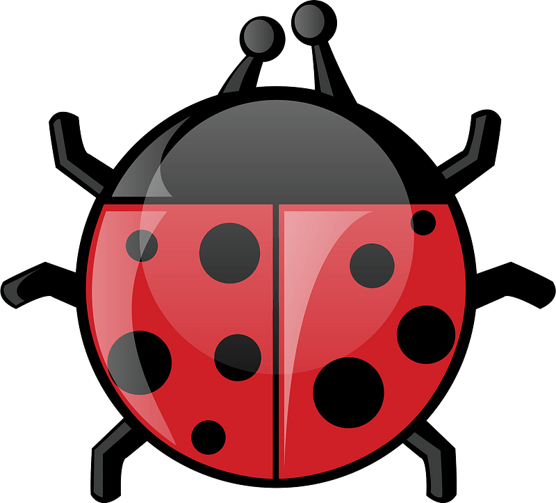 Circular Ladybug clipart. Free download transparent .PNG | Creazilla