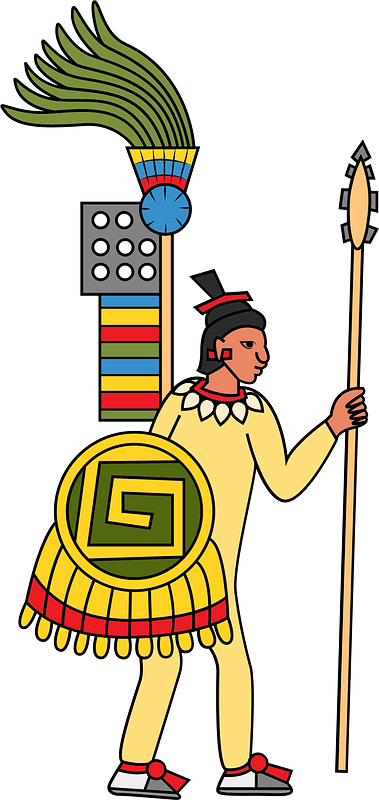 Aztec warrior clipart. Free download transparent .PNG | Creazilla