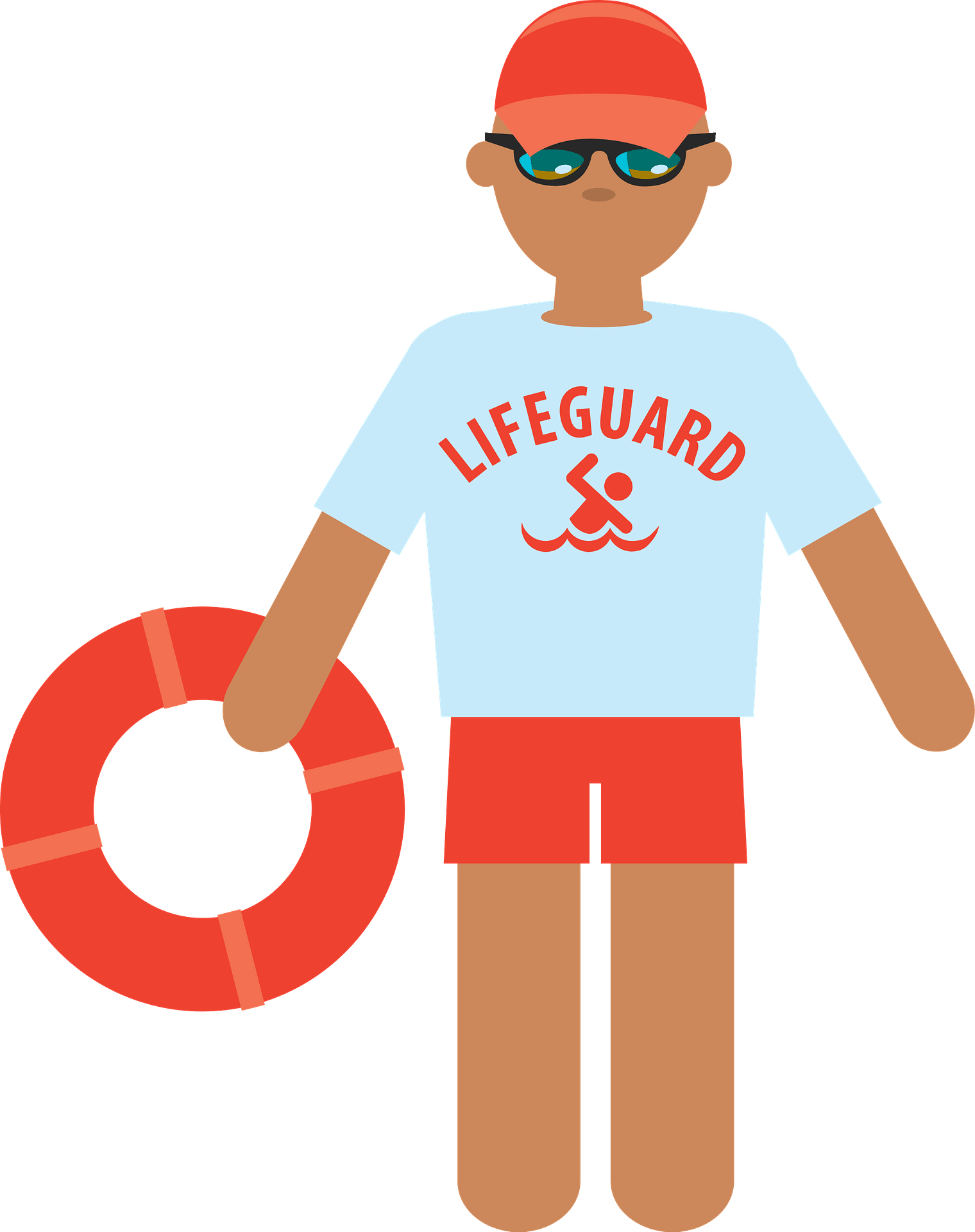 Cartoon Lifeguard Clipart