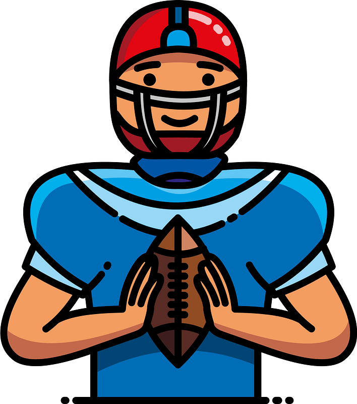 Wide Receiver Clip Art