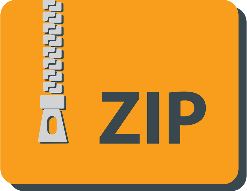 Zip clipart. Free download transparent .PNG | Creazilla