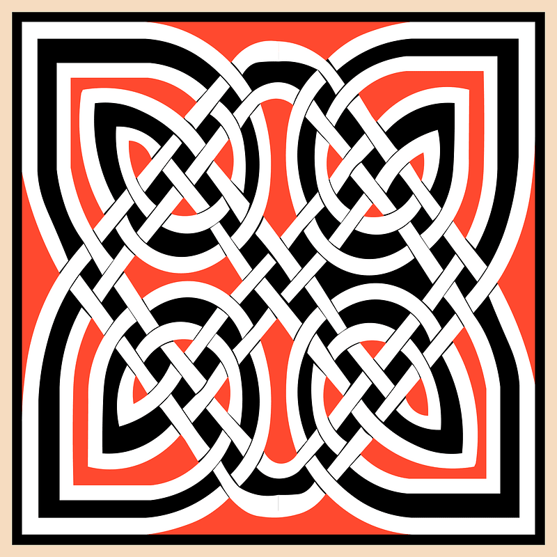 Celtic pattern - Free vector clipart images on creazilla.com