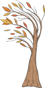 Fall tree - Free vector clipart images on creazilla.com