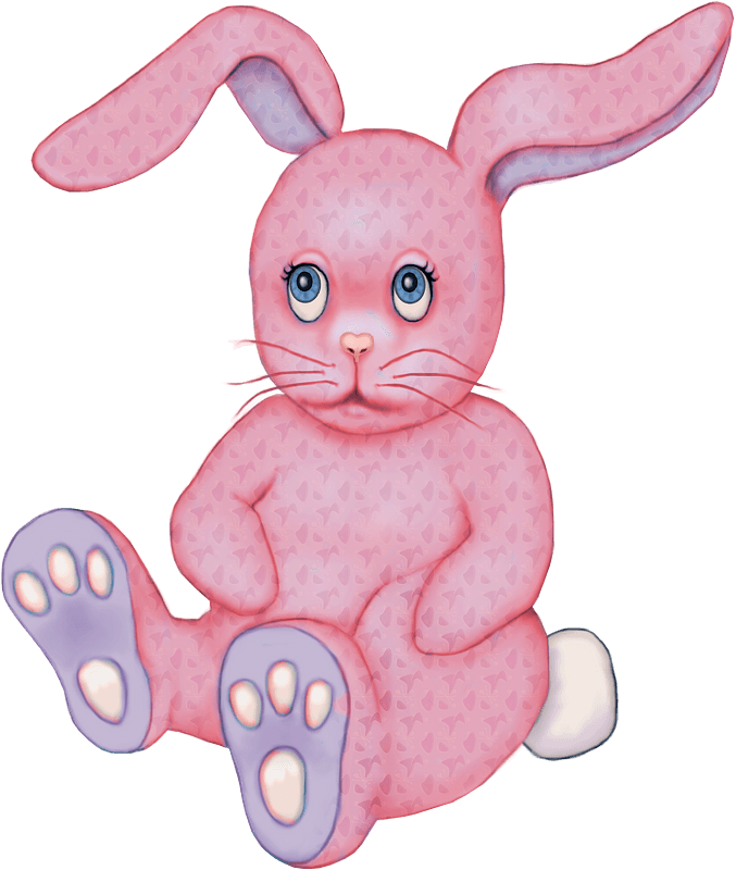 Pink Bunny Clipart