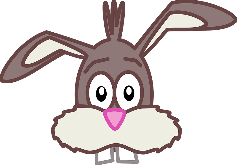 Rabbit - Free vector clipart images on creazilla.com