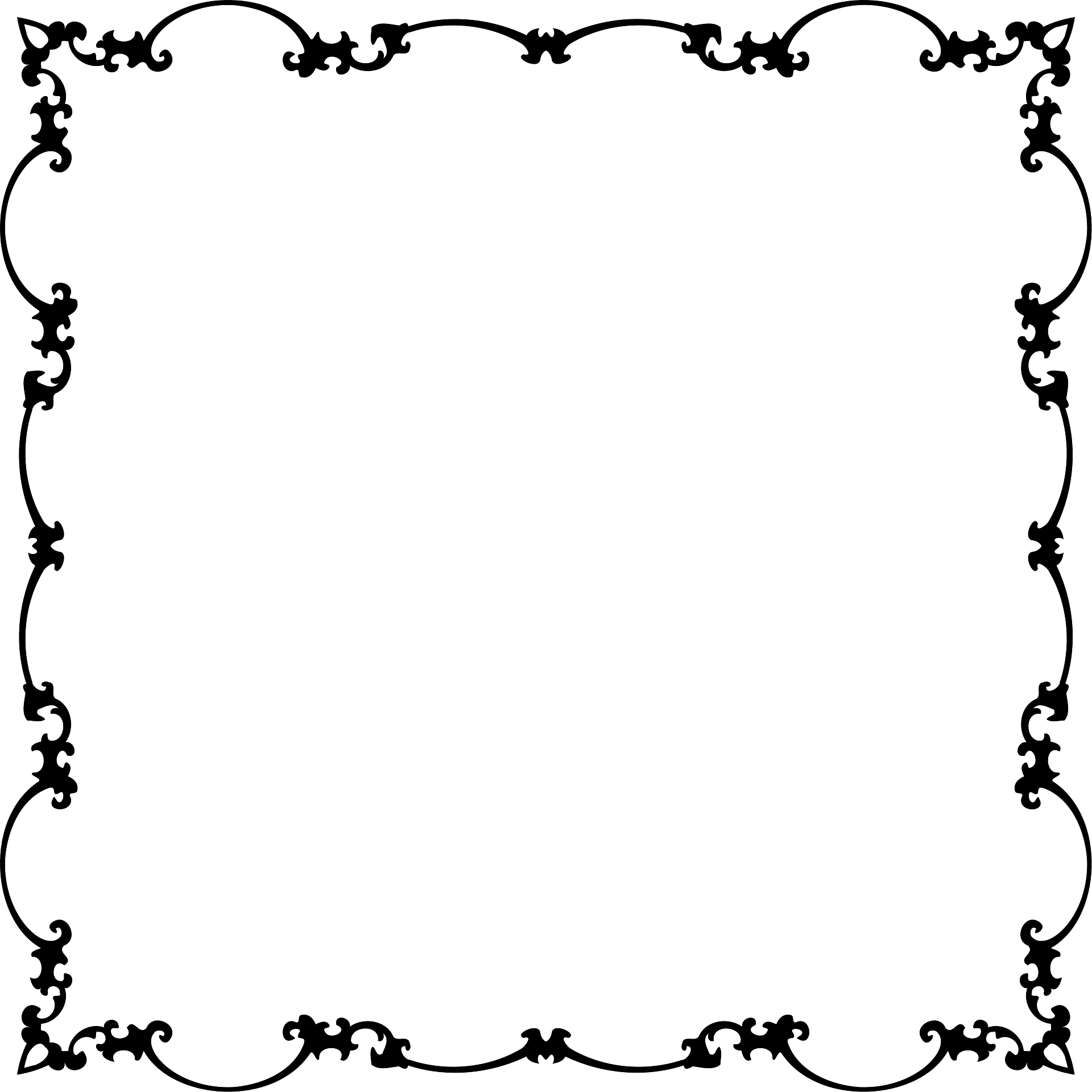 Simple Border Frame Clipart