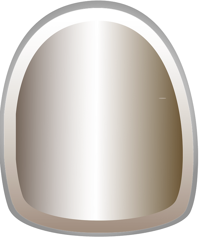 Beige oval door - Free vector clipart images on creazilla.com