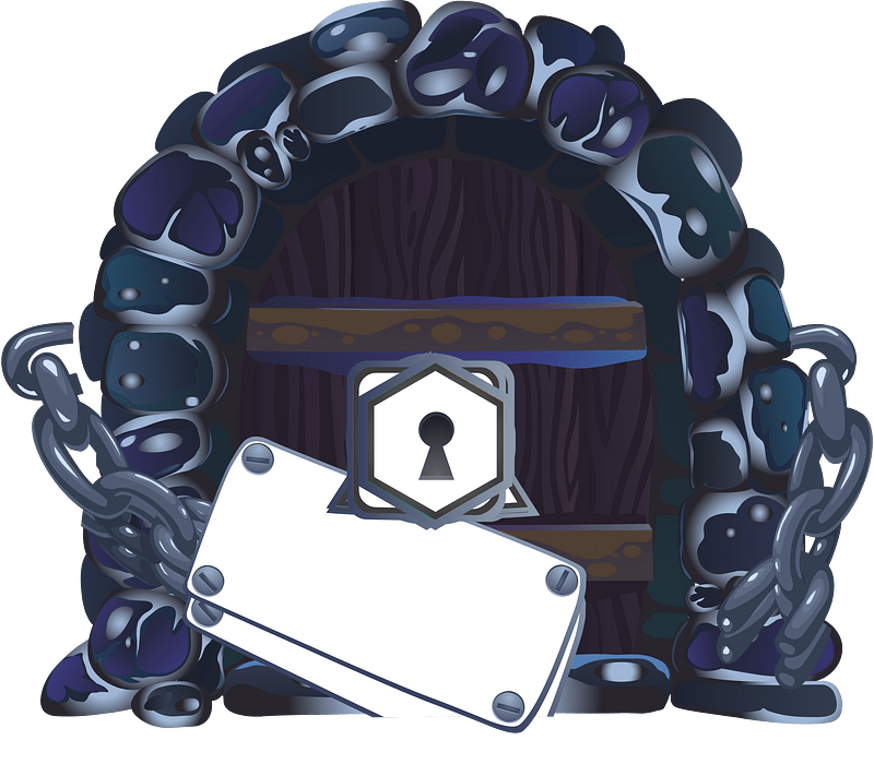 Purple fantasy door lock clipart. Free download transparent .PNG ...