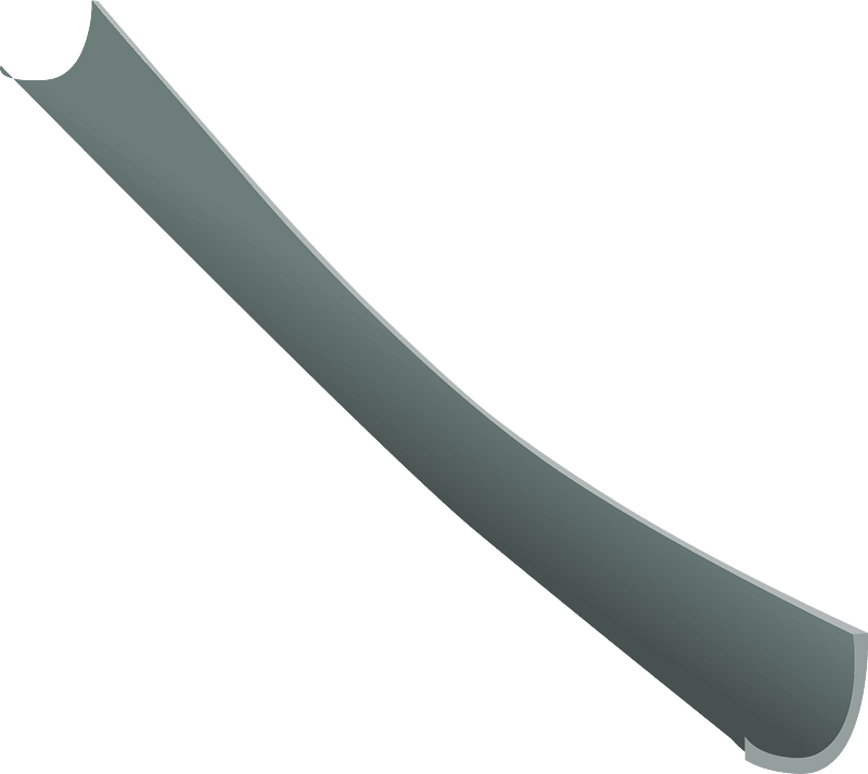 Grey bent pipe - Free vector clipart images on creazilla.com