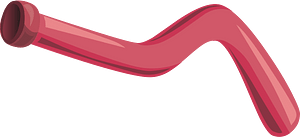 Red bent pipe clipart. Free download transparent .PNG | Creazilla