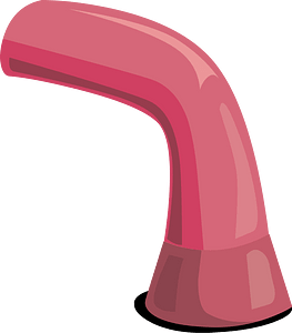 Red bent pipe clipart. Free download transparent .PNG | Creazilla