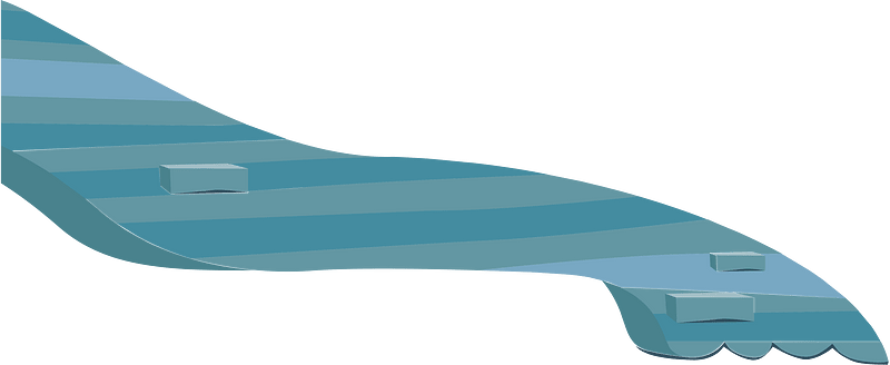 Blue fantasy stairs - Free vector clipart images on creazilla.com