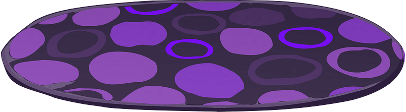 Deep purple rug - Free vector clipart images on creazilla.com