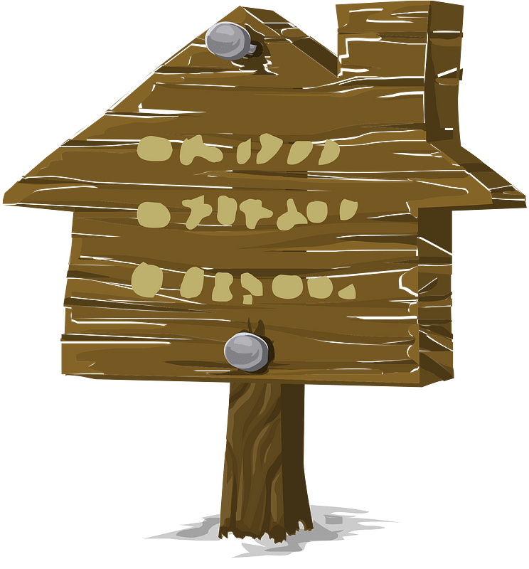 Home sign clipart. Free download transparent .PNG | Creazilla