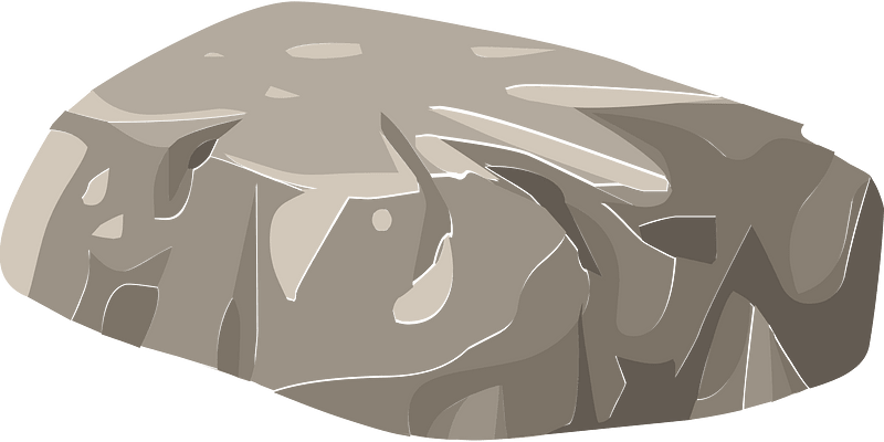 Grey rock rubble - Free vector clipart images on creazilla.com