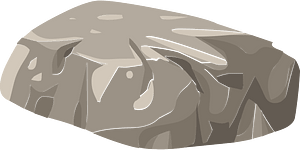 Grey rock rubble - Free vector clipart images on creazilla.com