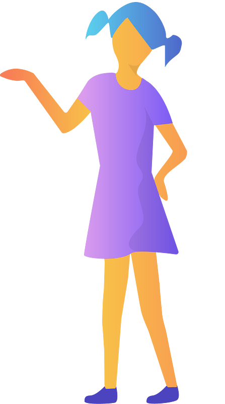 Girl - Free vector clipart images on creazilla.com