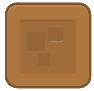 Brown block - Free vector clipart images on creazilla.com