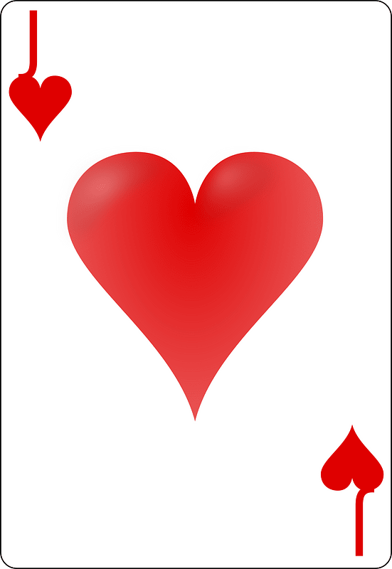 Jack of hearts - Free vector clipart images on creazilla.com