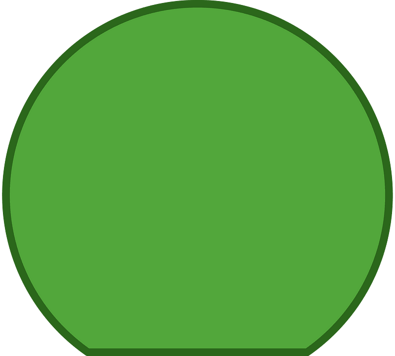 Green circle clipart. Free download transparent .PNG | Creazilla