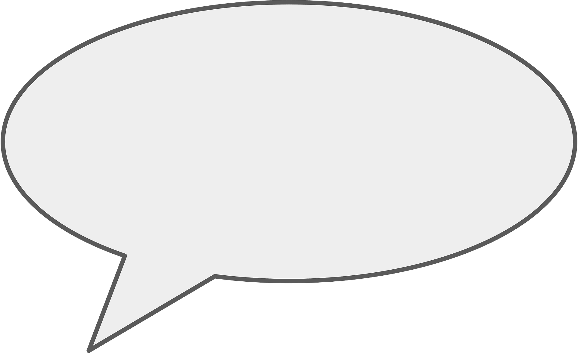 White Speech Bubble Png