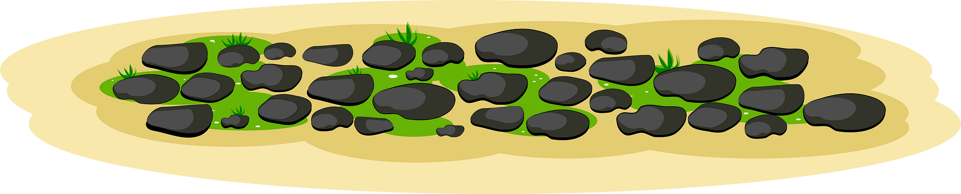 Stone Path Clipart