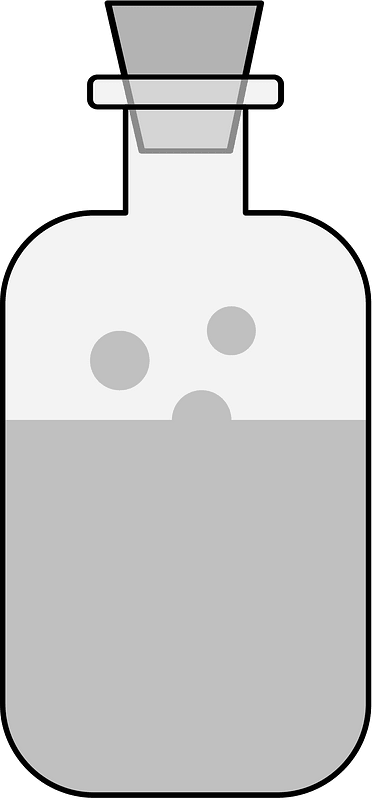 Grey potion - Free vector clipart images on creazilla.com
