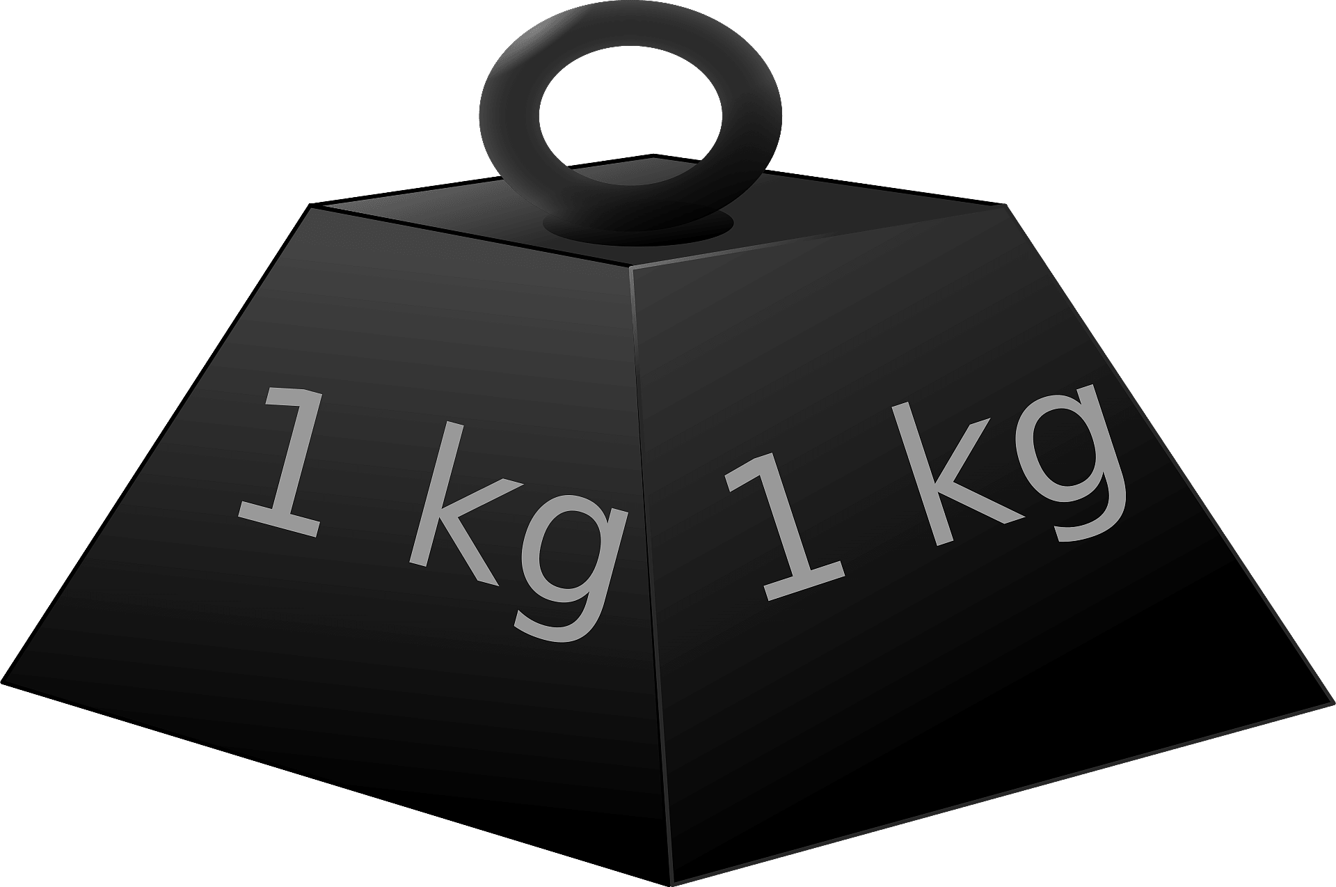 1 Kg Weight Clipart Transparent