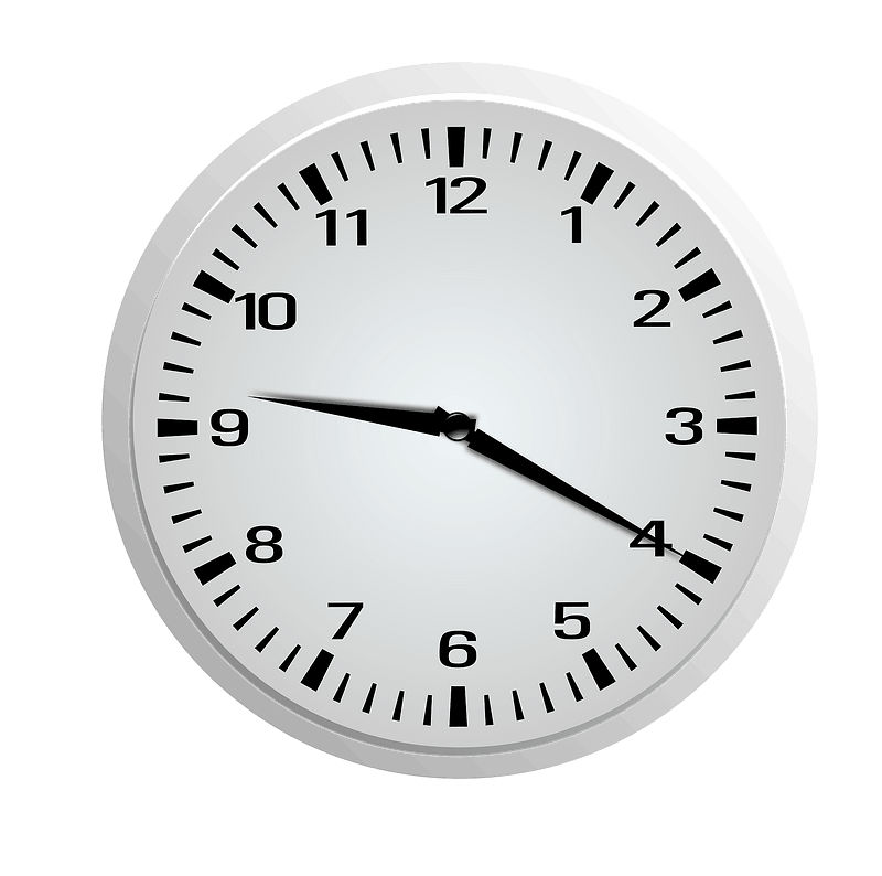 Clock Face - Nine Twenty - 9:20 clipart. Free download transparent .PNG ...