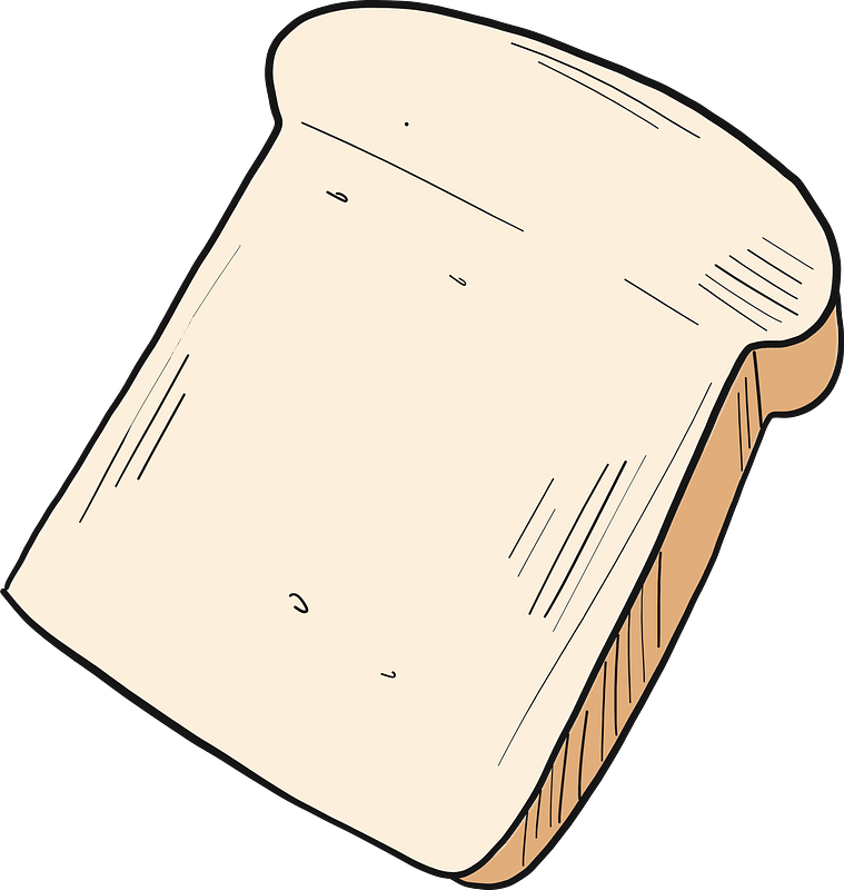 Toast bread - Free vector clipart images on creazilla.com