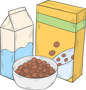 Cereal Box Clip Art