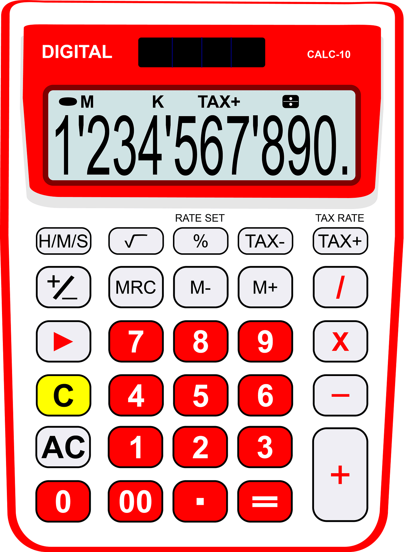 Scientific Calculator Clipart