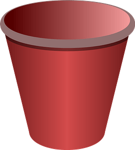 Red pot - Free vector clipart images on creazilla.com
