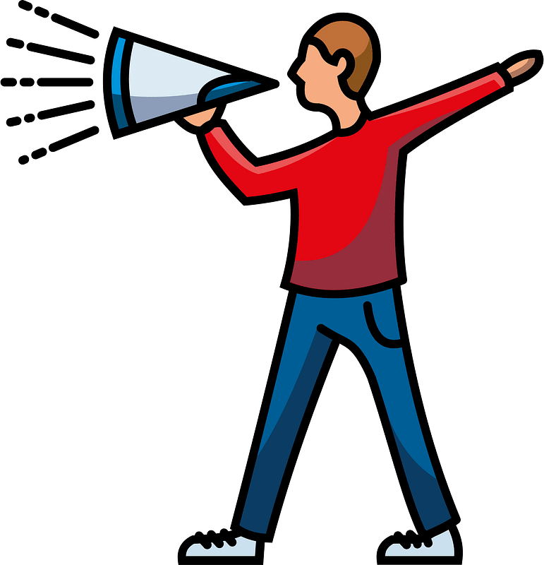 Shout clipart. Free download transparent .PNG | Creazilla